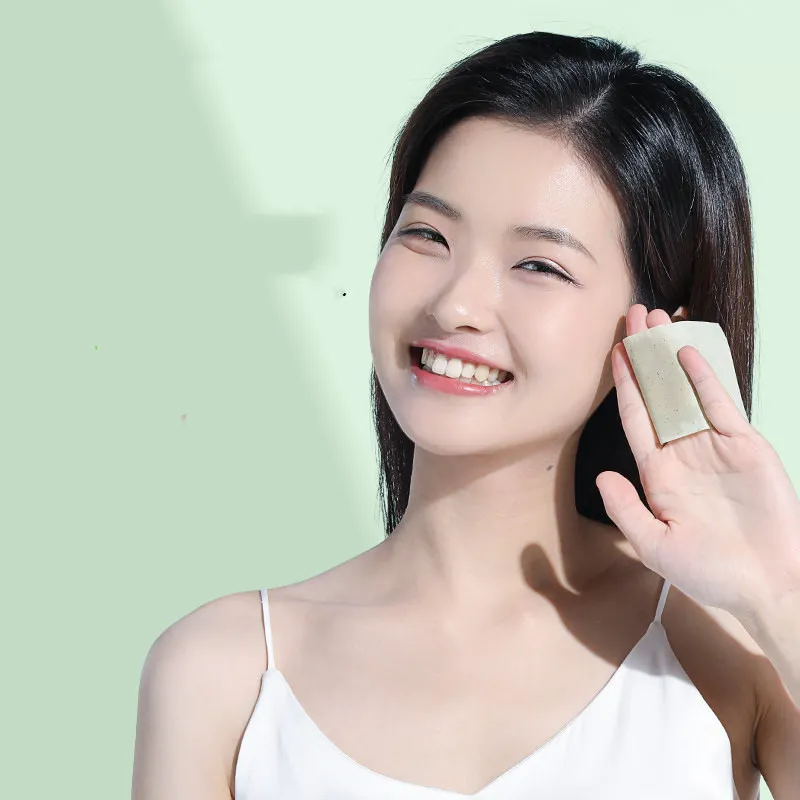 Baimiss Matcha Fragrance Grease Paper Refreshing Oil Control Oil ...