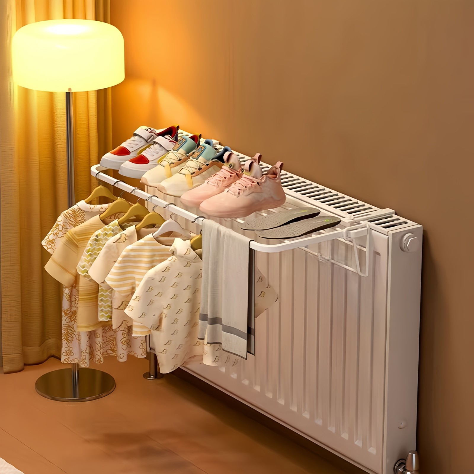 Radiator Clothes Drying Rack – Space-Saving Warm-Air Drying Solution