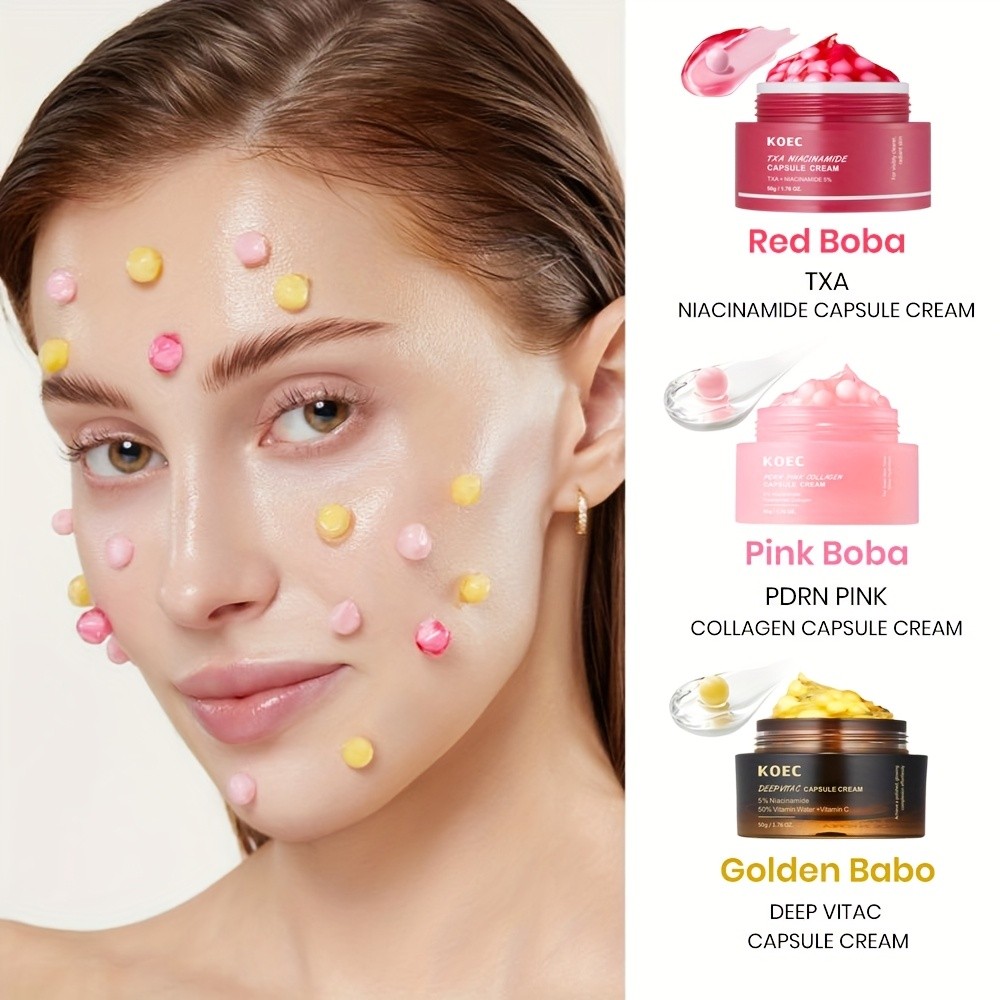 KOEC Capsule Cream Trio – Targeted Solutions for Hydration, Brightening ...