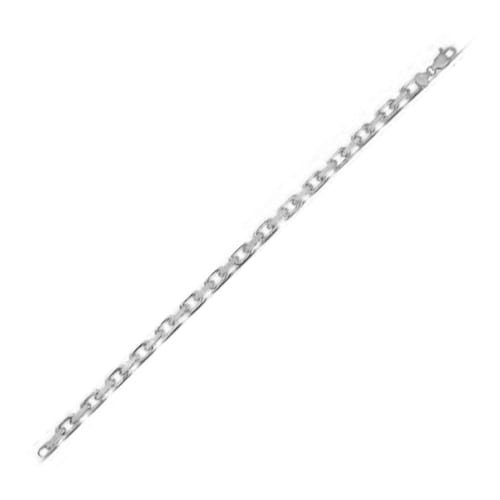 14k Yellow Gold French Cable Link Chain (6.1 mm)